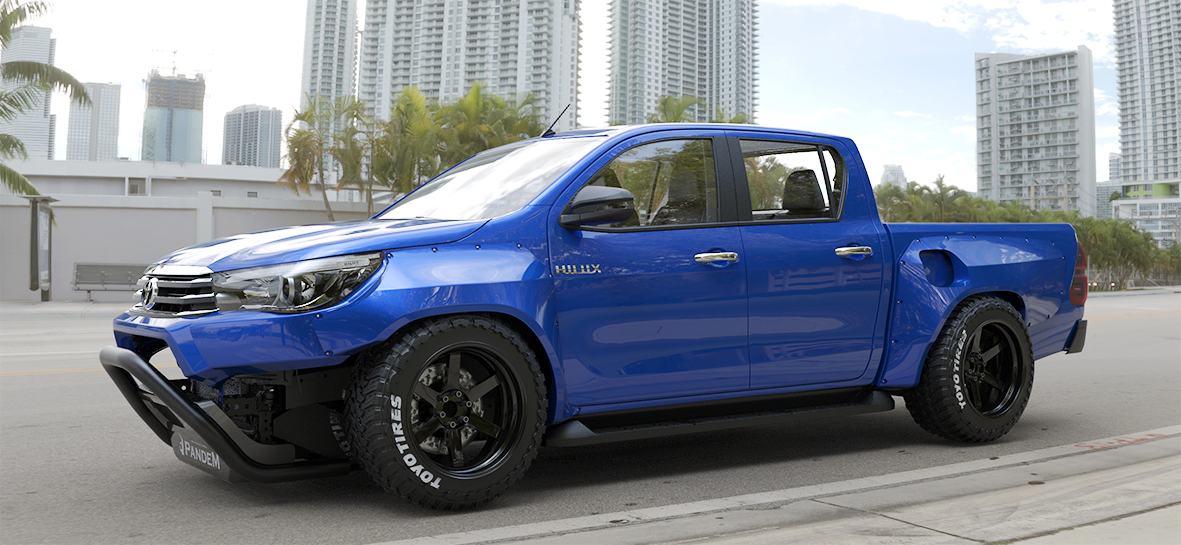 Pandem | V1.0 Toyota HILUX GUN125 | 2015 - 2020 – Rocket Bunny Pandem
