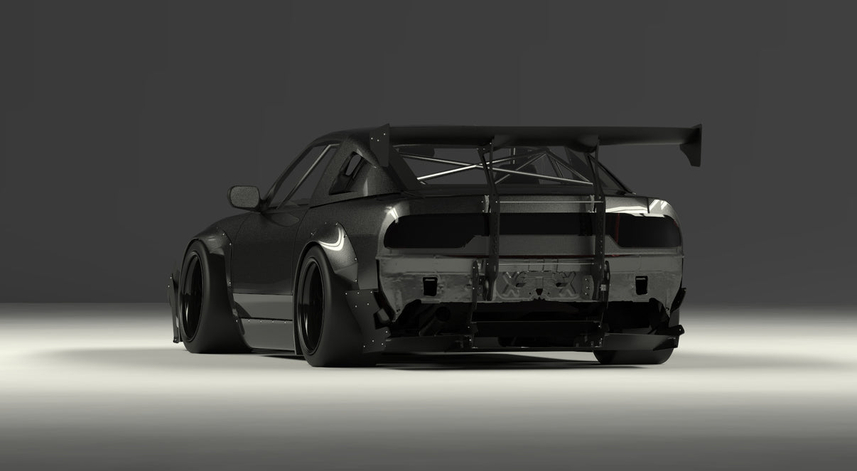Rocket Bunny Racing | V2.0 Nissan 180SX / 240SX [RPS13] + Wing [Option ...