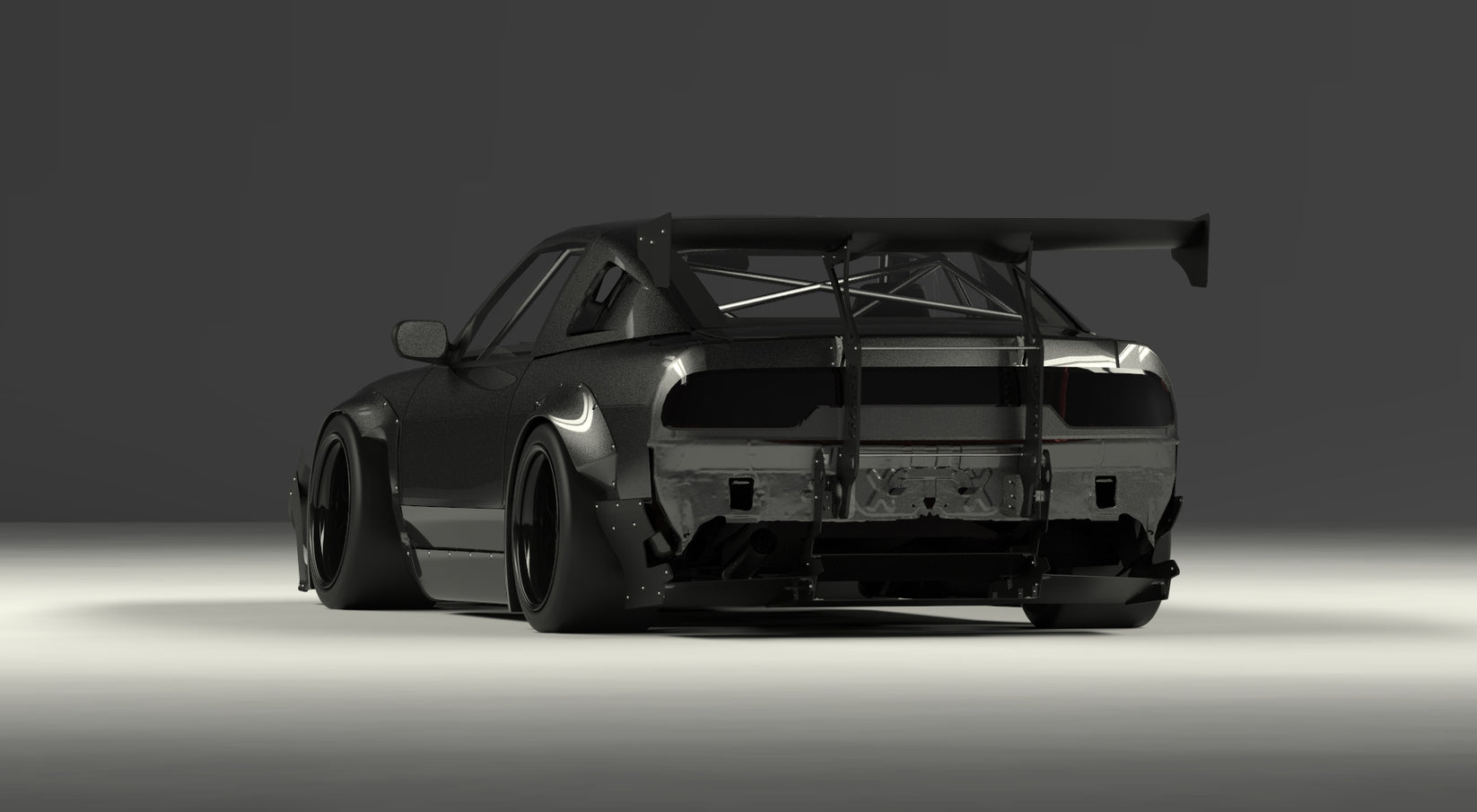 Rocket Bunny Racing | V2.0 Nissan 180SX / 240SX [RPS13] + Wing [Option ...