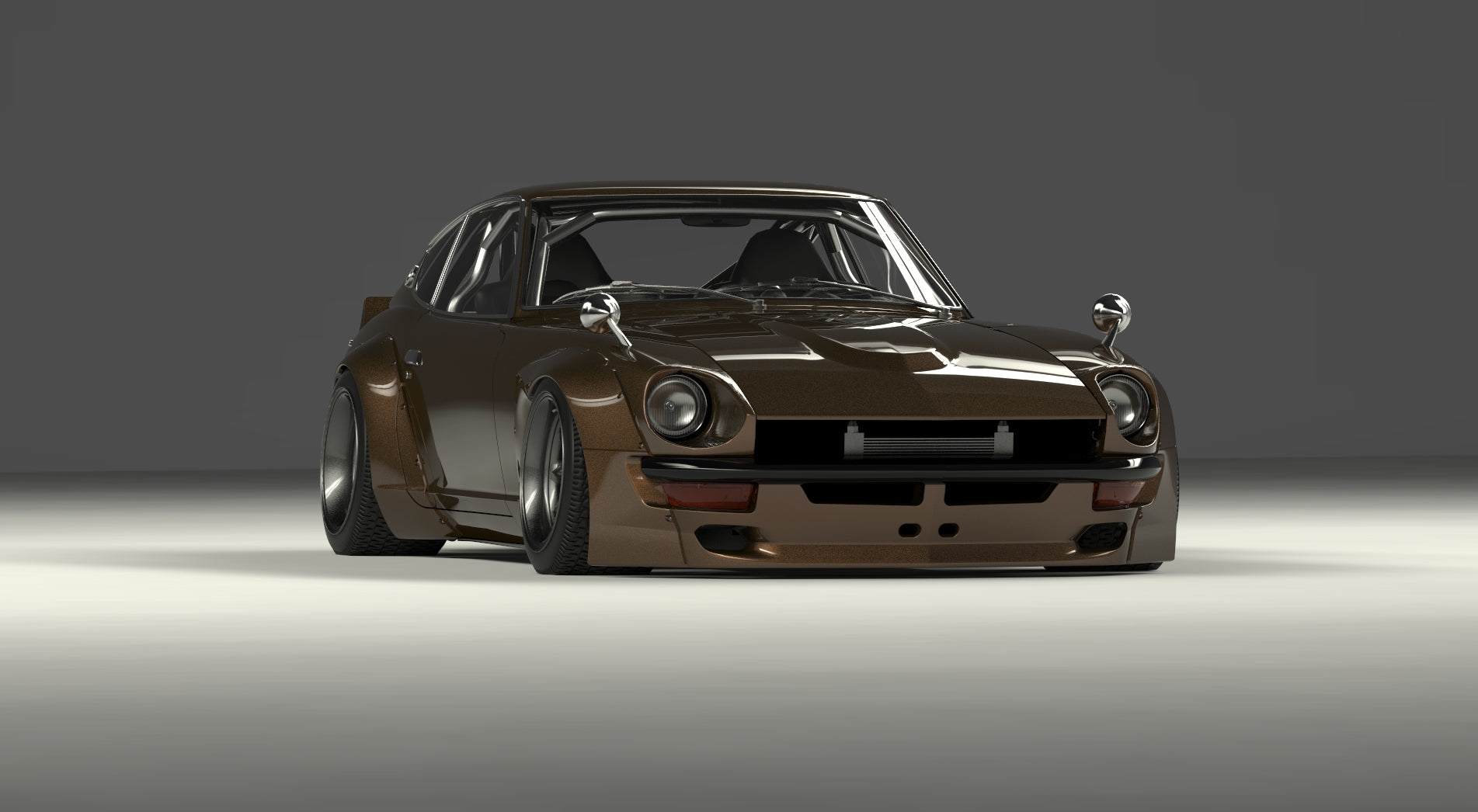 Pandem | V1.0 Nissan 240Z S30 + Duck Wing with [FRP] / [CFRP] [Options ...