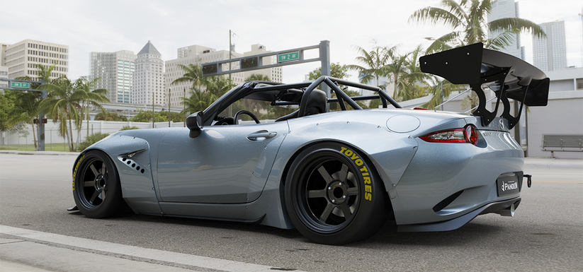 Pandem | V1.0 Mazda ND MX-5 Miata + GT Wing | 2015+ – Rocket Bunny Pandem