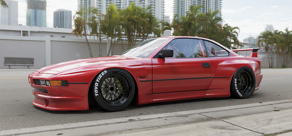 Pandem | V1.0 BMW 8 Series E31 + Rear Wing | 1989 - 1999 – Rocket Bunny ...