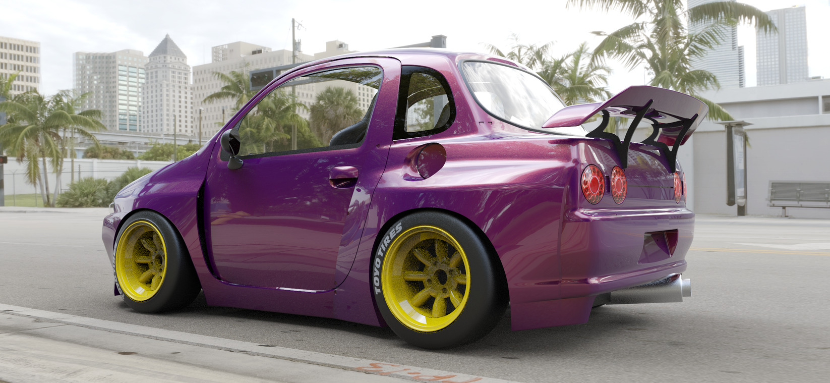 ROCKET BUNNY RACING | SUZUKI TWIN R [Kei] 32 GT-R – Rocket Bunny Pandem