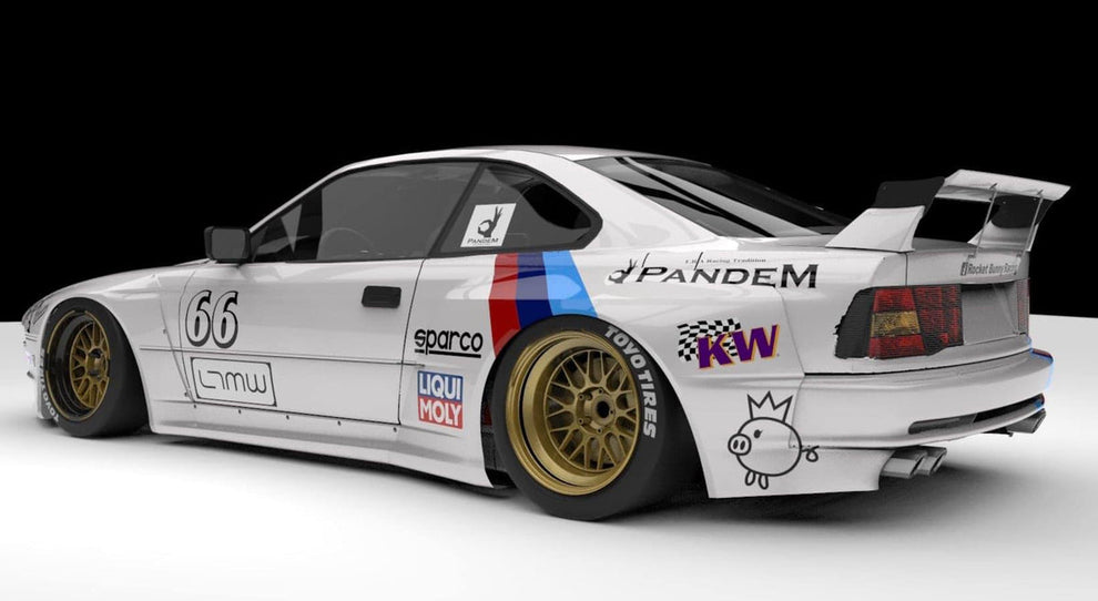 Pandem | V1.0 BMW 8 Series E31 + Rear Wing | 1989 - 1999 – Rocket Bunny ...