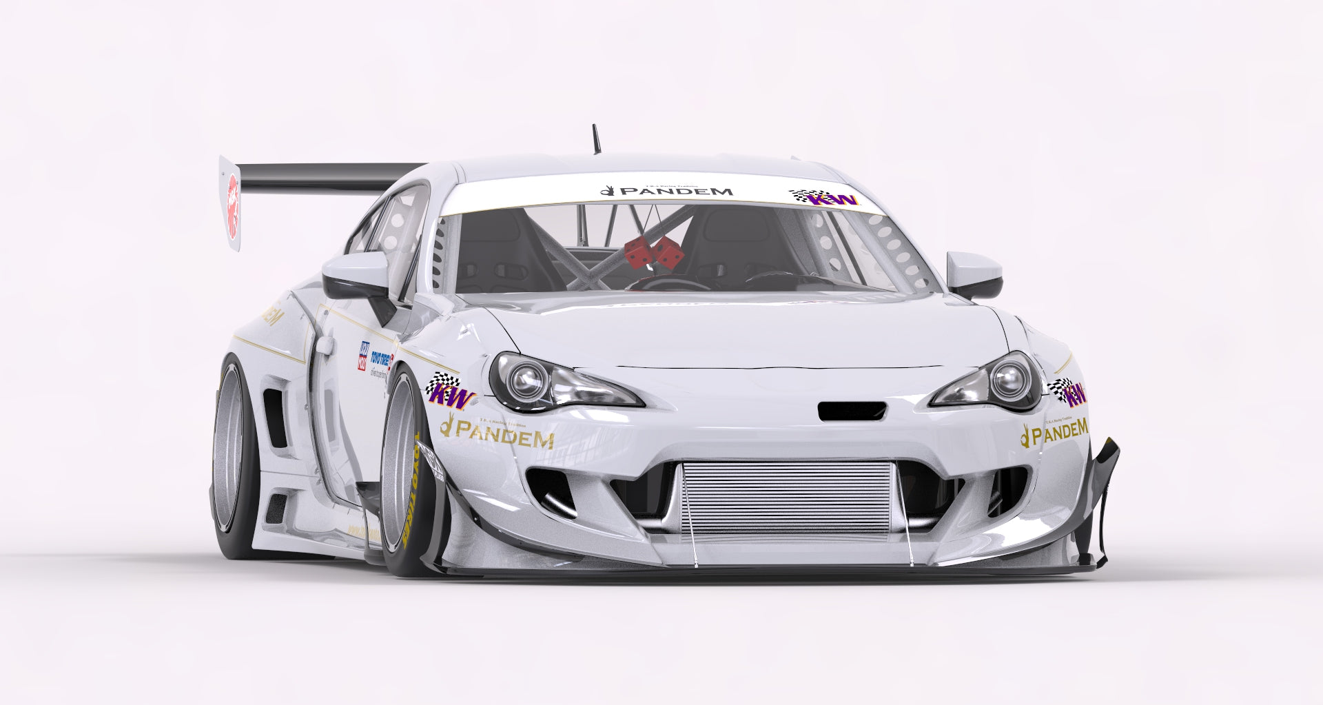 Rocket Bunny Racing | V3.5 BRZ [ ZN-6 ]- GT86 - FR-S with Wing [Option ...