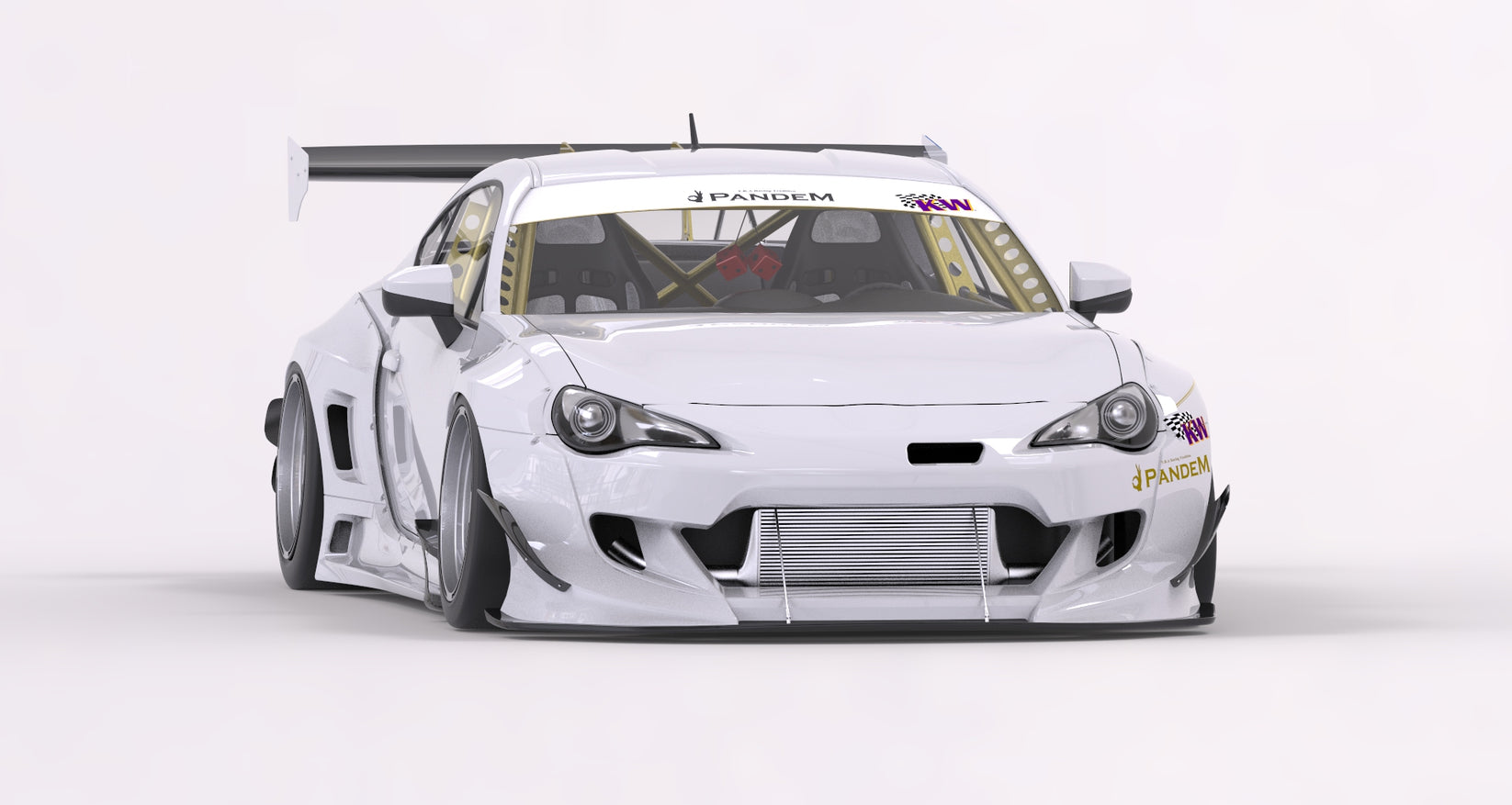 Rocket Bunny Racing | V3.0 BRZ [ ZN-6 ] - GT86 - FR-S + Wing [Options ...