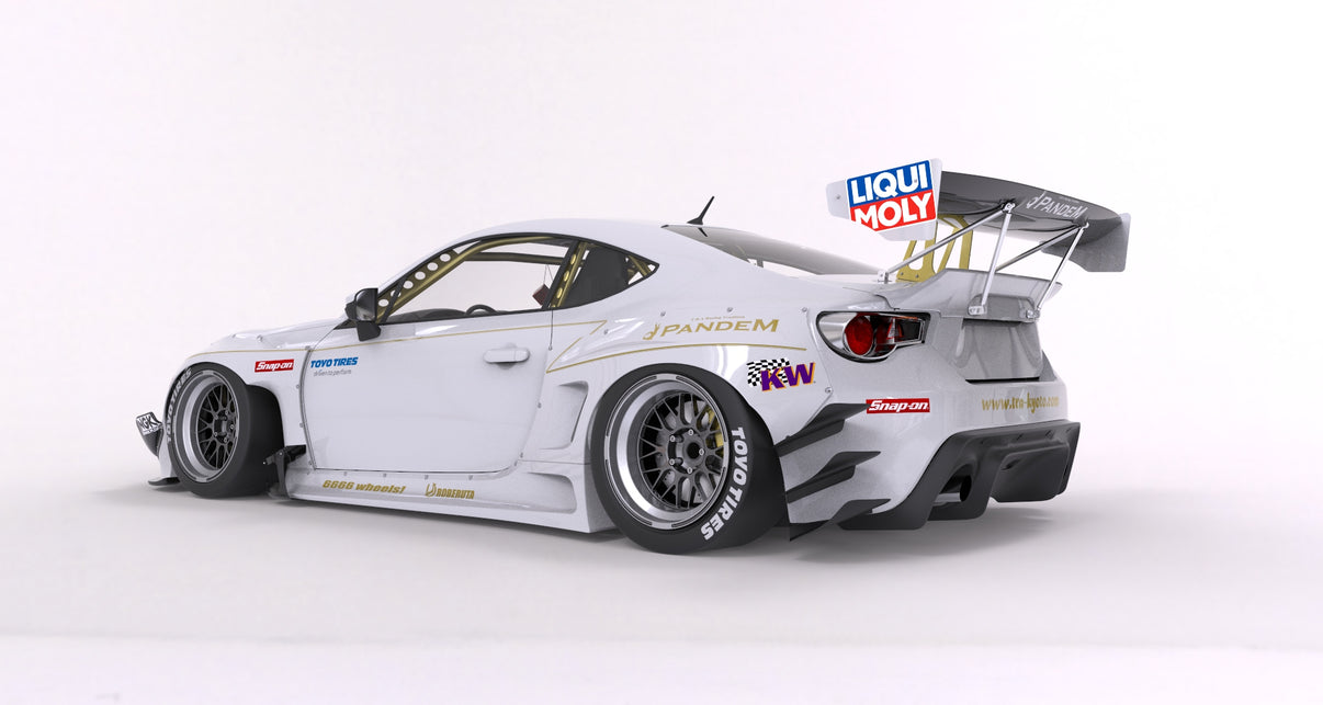 Rocket Bunny Racing | V3.0 BRZ [ ZN-6 ] - GT86 - FR-S + Wing [Options] – Rocket Bunny Pandem