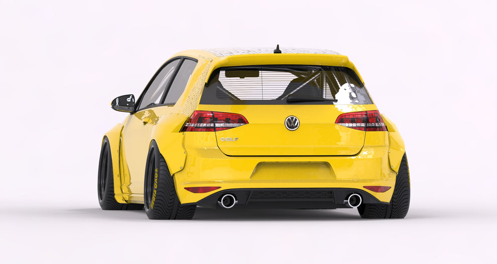 Pandem Racing | V1.0 Volkswagen Golf MK7 GTI + Roof Wing | 2015 - 2021 ...
