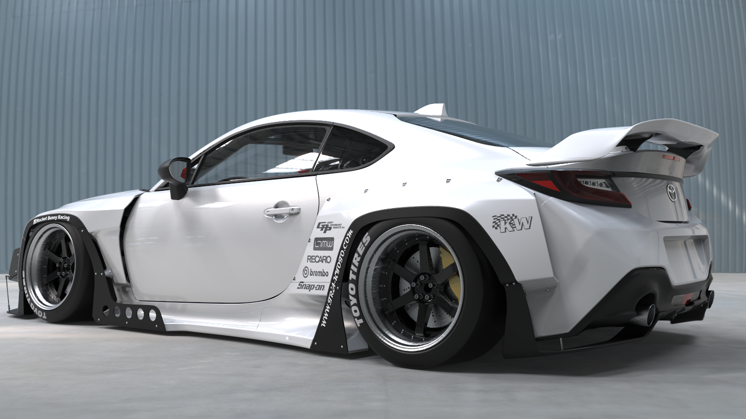 Pandem | V1.0 BRZ [ ZD-8 ] GR86 + Wing | 2022+ – Rocket Bunny Pandem