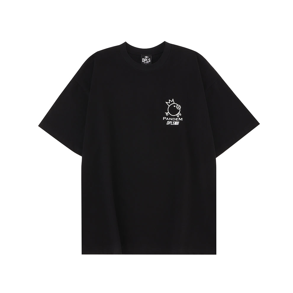 DPLS × Pandem | Iconic Logo Tee – Rocket Bunny Pandem