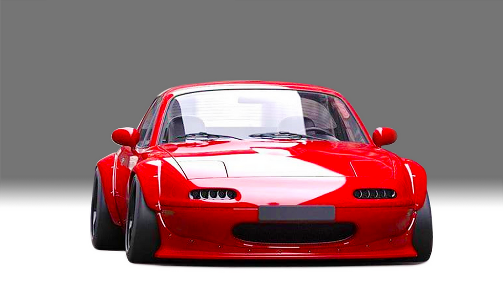 Rocket Bunny Racing | V1.0 Mazda NA MX-5 Miata + Duck Wing [Options ...