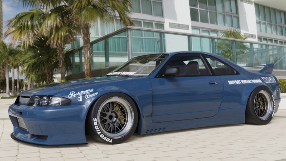 Pandem | V1.0 Nissan Skyline [Type M] GTST GT-R [R33] | 1995 - 1998 ...