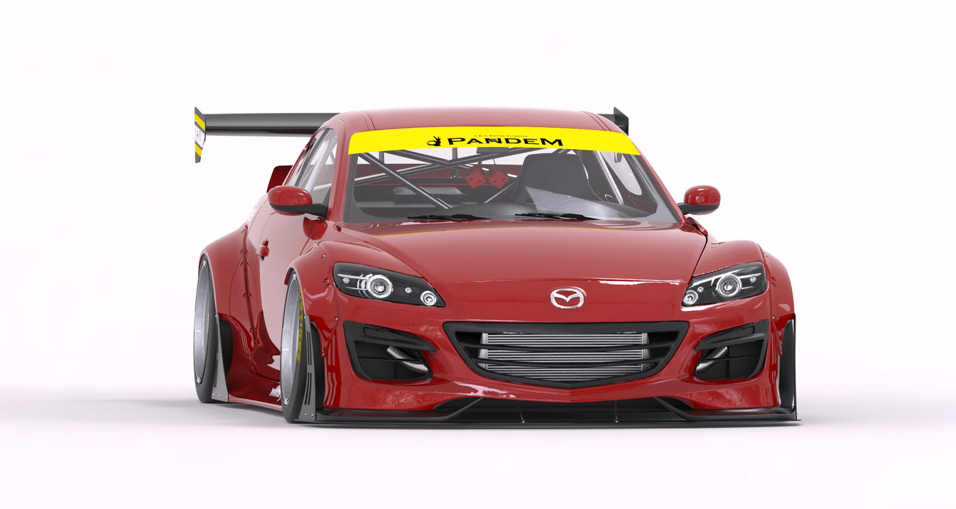 Pandem | V1.0 Mazda RX-8 SE3P + Wing [Options] | 2009 - 2012 – Rocket ...