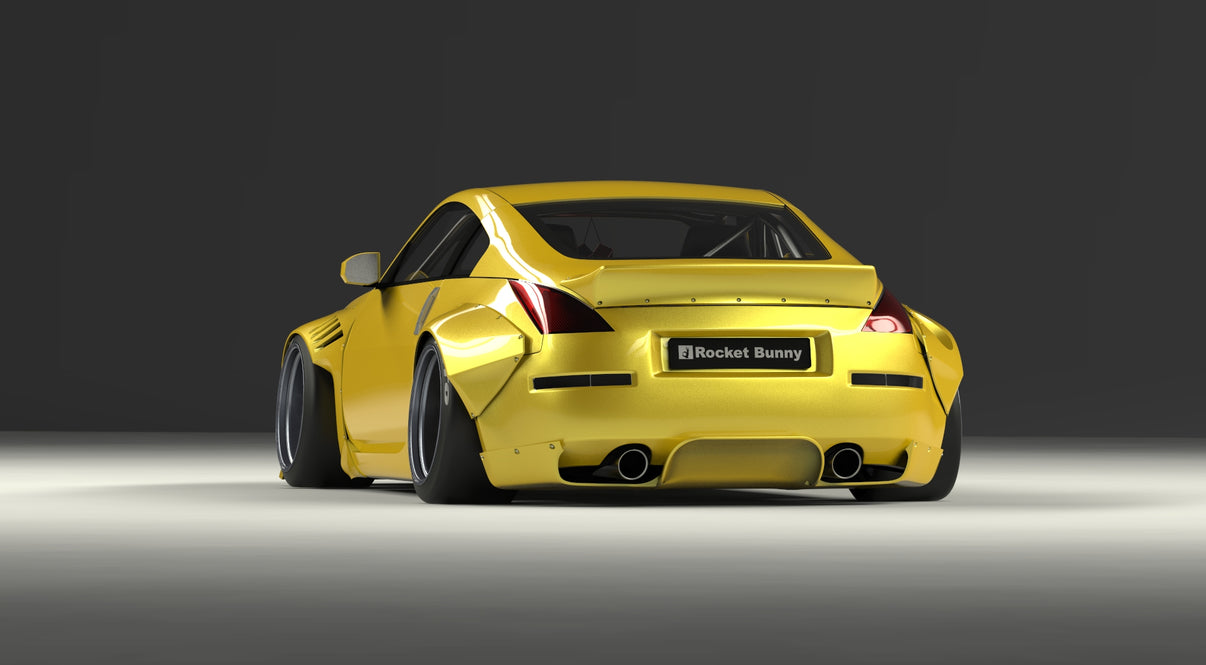 Rocket Bunny Racing | V1.0 Nissan 350Z [Z33] + Duck Wing | 2003 - 2008 ...