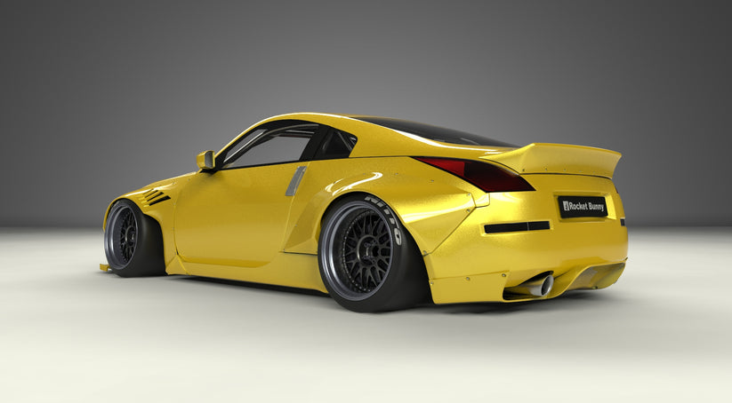 Rocket Bunny Racing | V1.0 Nissan 350Z [Z33] + Duck Wing | 2003 - 2008 ...