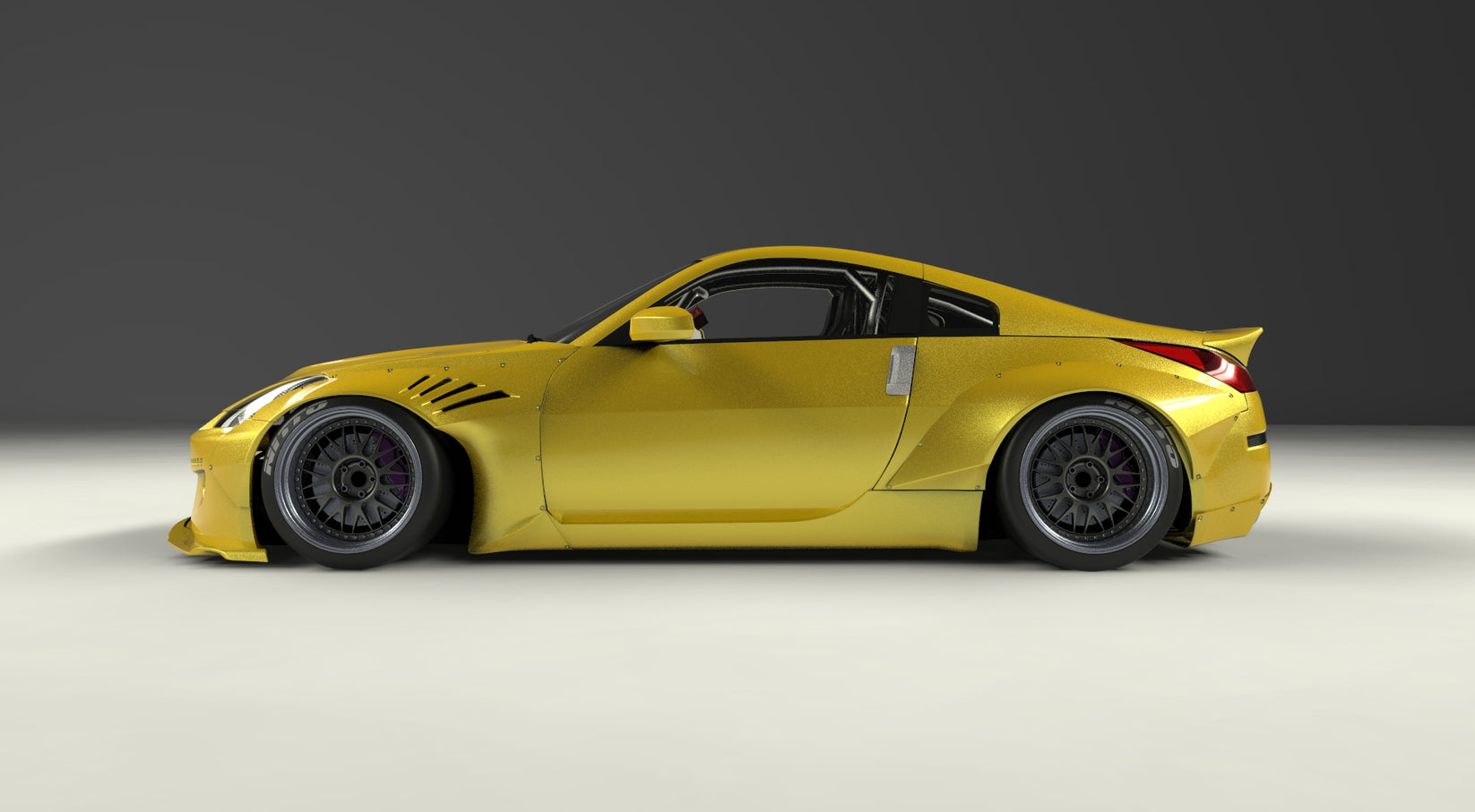 Rocket Bunny Racing | V1.0 Nissan 350Z [Z33] + Duck Wing | 2003 - 2008 – Rocket Bunny Pandem